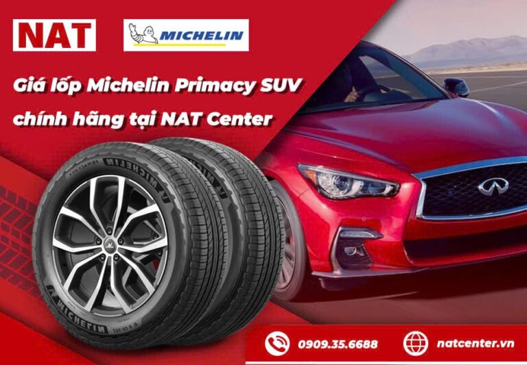 Đánh Giá Lốp Michelin Primacy SUV Chi Tiết Tại NAT Center