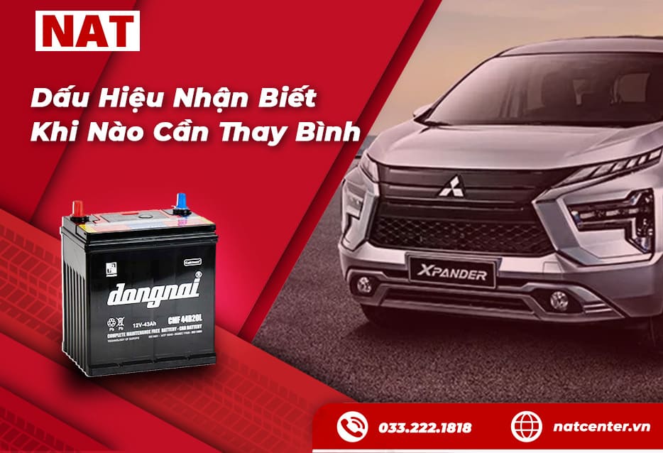 Báo Giá Bình Ắc Quy Xe Xpander Chính Hãng